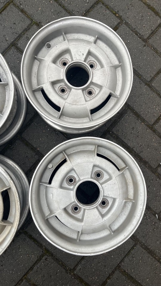 Classic Mini Cosmic Alloys x4 Set 10x5 inch Radford Austin Morris ...