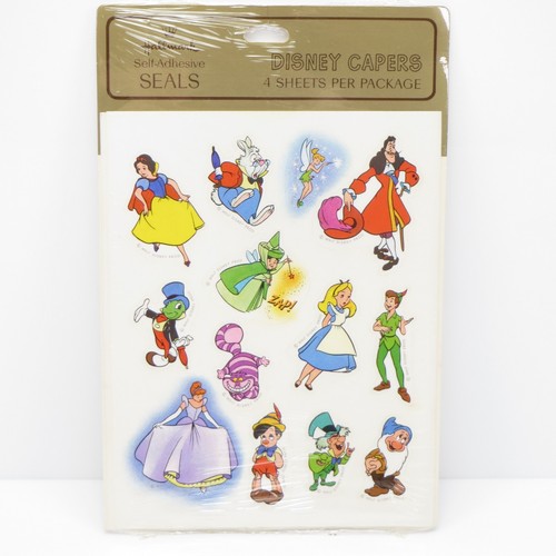 Vintage 1980's Hallmark Seals Stickers Sealed Pack - Disney Capers | eBay