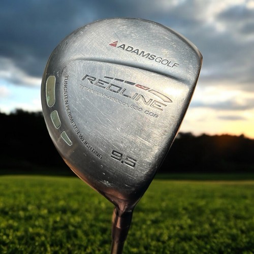 Adams Redline 9.5° Driver Aldila Graphite Stiff Flex Mens Golf Club ...