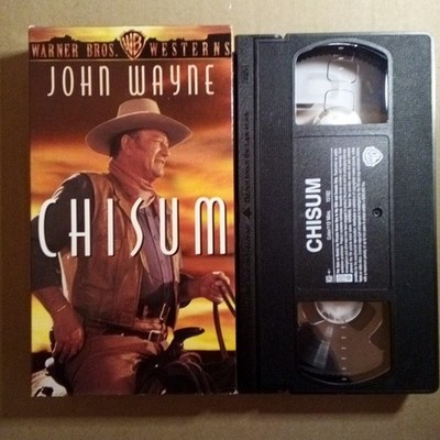 Chisum (VHS, 1970) 85391518235| eBay