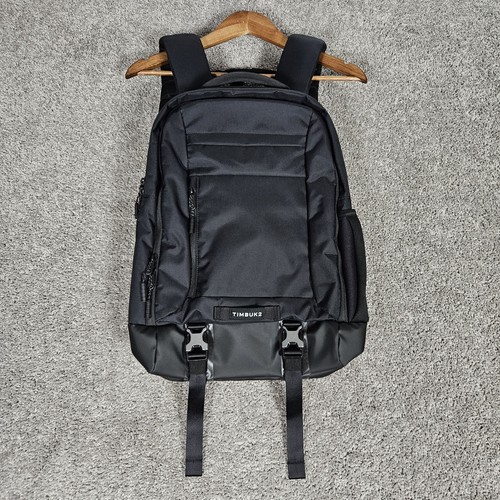 Timbuk2 Authority Laptop Backpack Deluxe Black Bag Padded Luggage | eBay