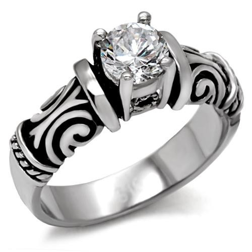 Tribal Irish Celtic Wedding Engagement Ring - Women Commitment Promise ...