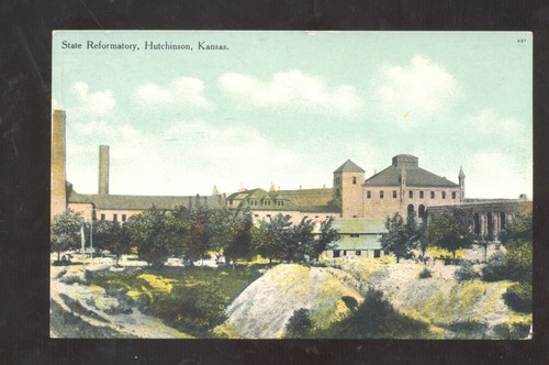 HUTCHINSON KANSAS STATE REFORMATORY PRISON VINTAGE POSTCARD | eBay