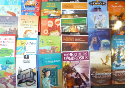 Lot 24 VG+ learning french children young adults books collection ...