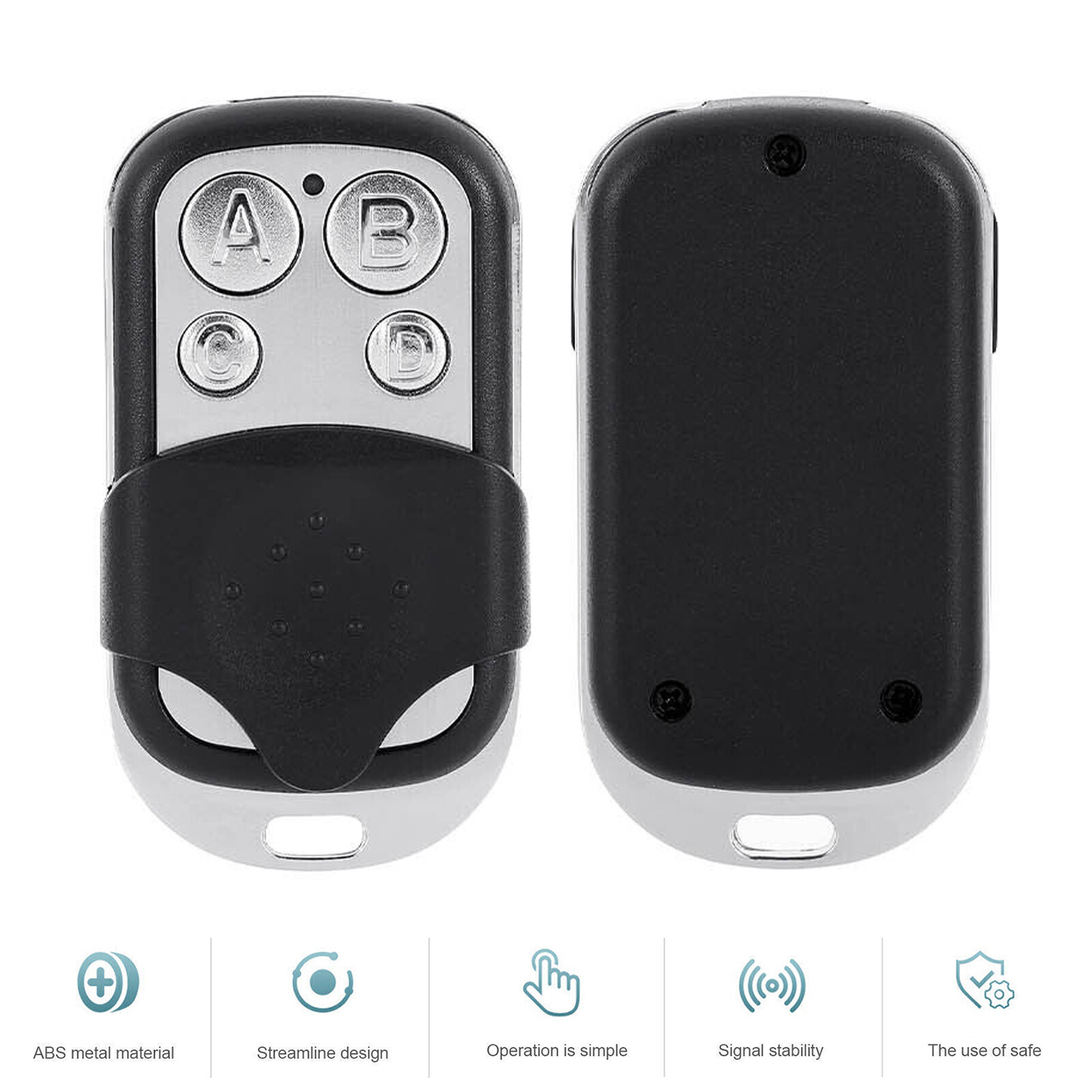 Universal Garagentor Tor Fernbedienung Komplett-Set Handsender Garage ...