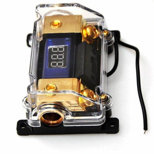 Auto Car Audio Overload Protector LED Voltage Display ANL Dist Block ...