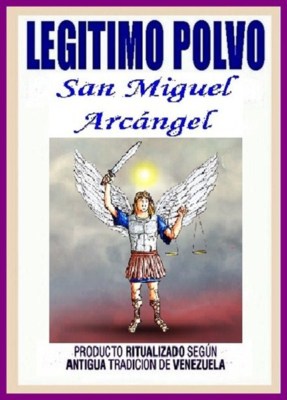 San Miguel Arcangel Polvos Esotéricos, St. Michael Sachet Powder. 8 gr ...