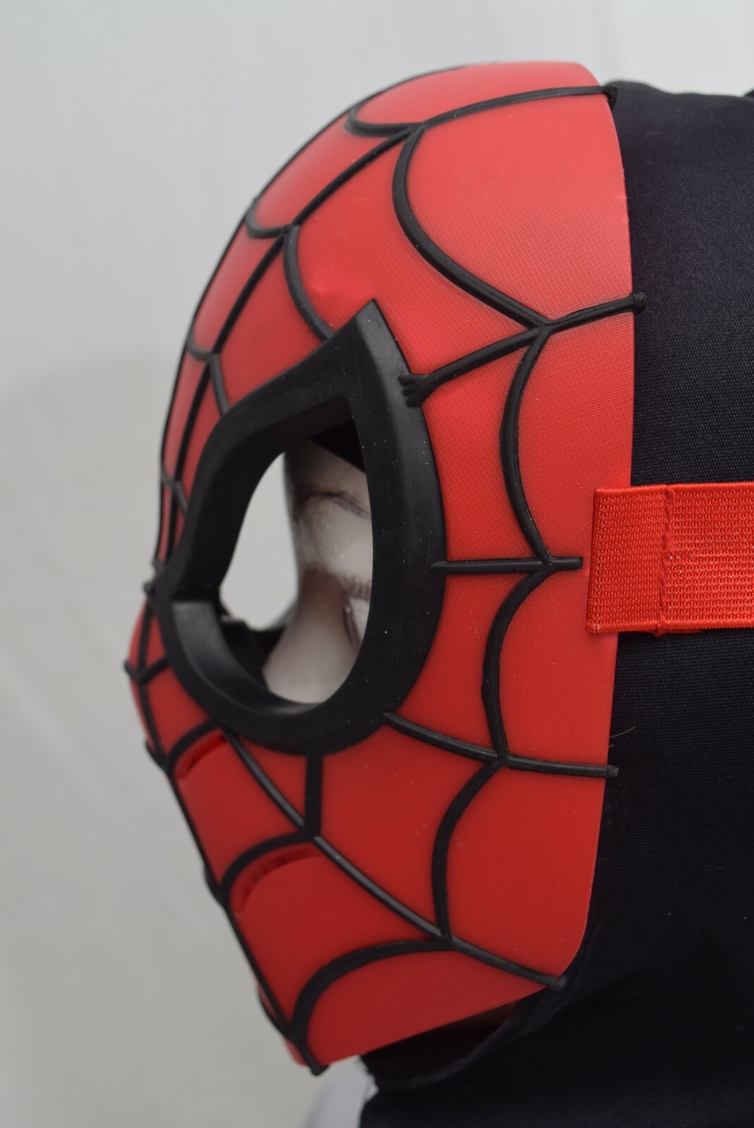 Hasbro 2010 Marvel Spider Man Super Hero Mask Strap H… - Gem