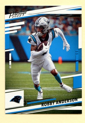 2022 Panini Prestige Football Robby "Chosen" Anderson card #43 Carolina ...