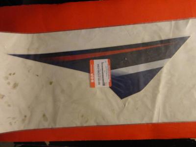 NOS OEM FACTORY SUZUKI 2007-2009 GS500F COWL TAPE DECAL 68185-01DB0-EBK ...