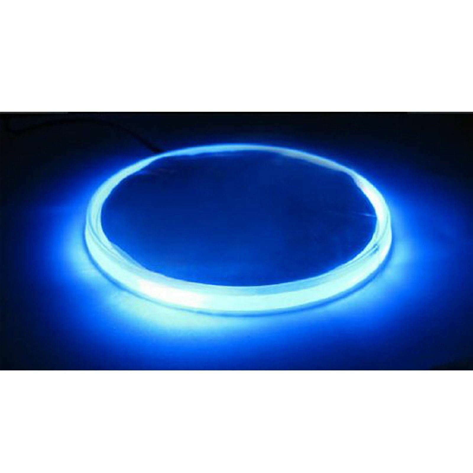 8000K Ultra Blue Emblem LED Background Light 82mm For BMW 3 5 7 Series ...