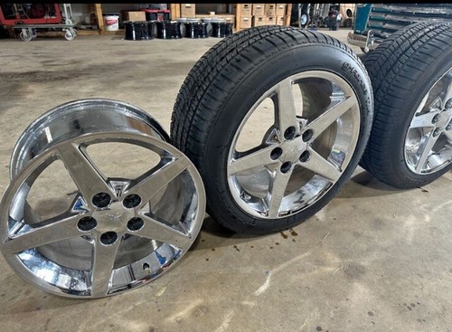Camaro Corvette C6 CV06A Chrome 18” Wheel Rim 18x9.5 | eBay