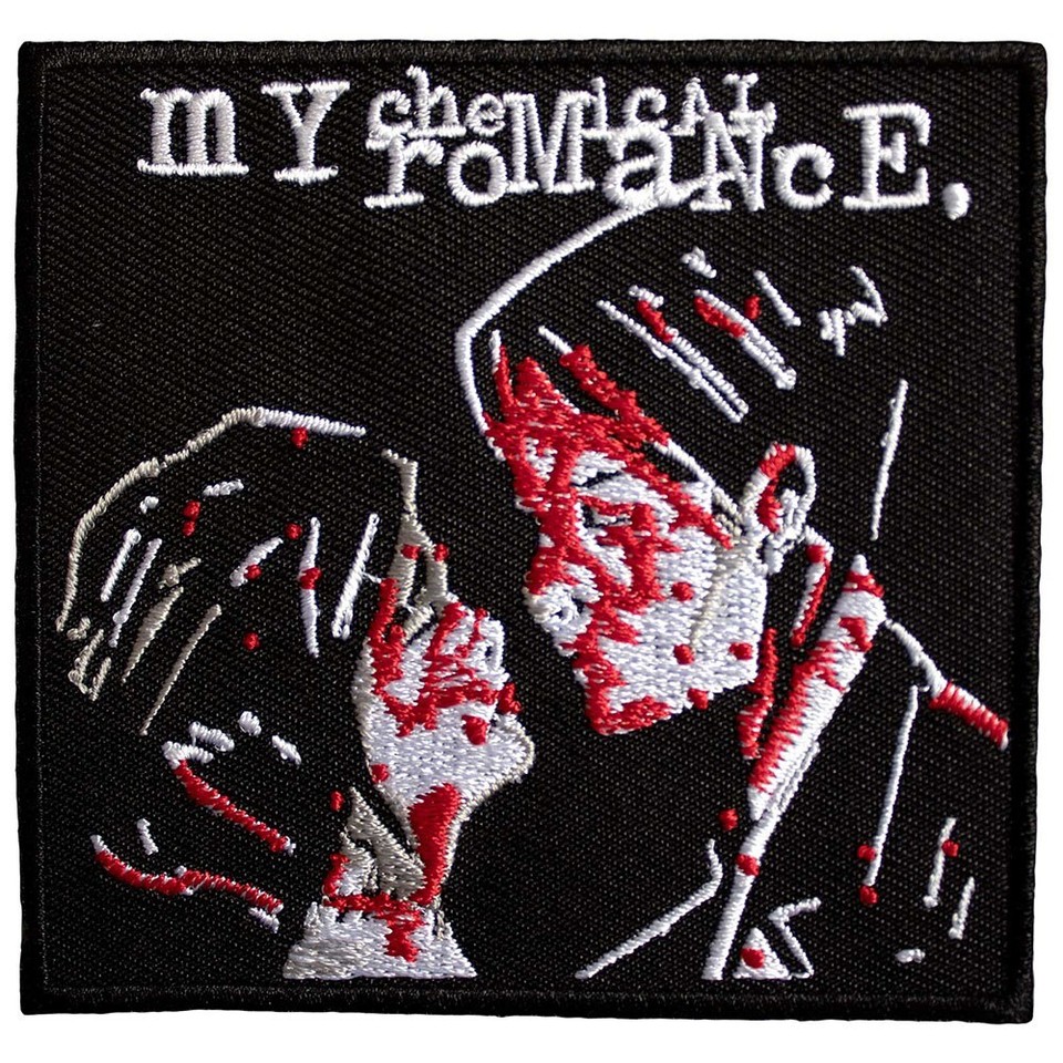 MY CHEMICAL ROMANCE - SEW ON / IRON PATCH - MCR LOGO black parade SWEET ...