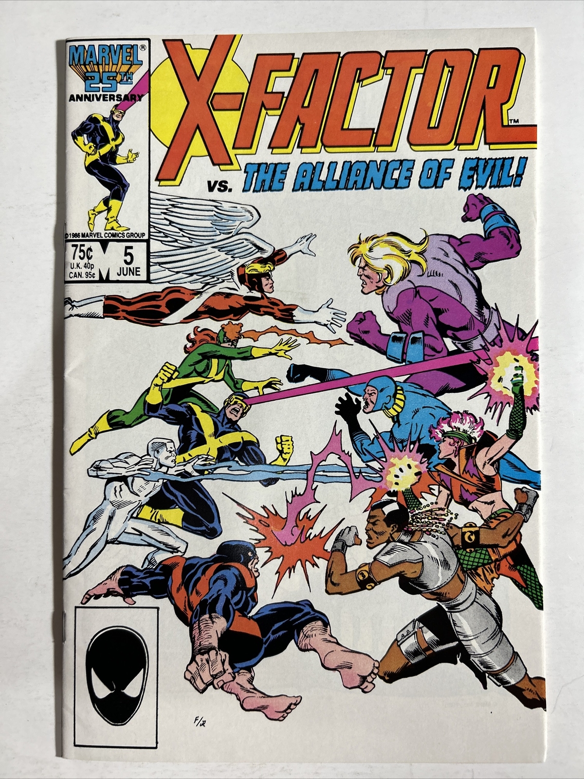 Marvel X-Factor #5 (1986) 1st Cameo Appearance of Apocalypse Classic ...