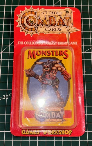 Warhammer Citadel Combat Cards Trump Game New Monsters En Blister ...