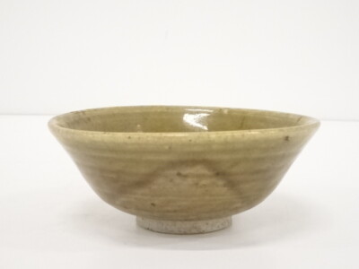 4474196: JAPANESE TEA CEREMONY / CHAWAN(TEA BOWL) / YELLOW-SETO WARE | eBay