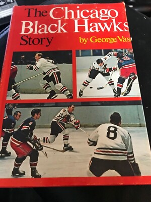 The Chicago Noir Faucons Story par George Vass (1970, Reliure) Hockey ...