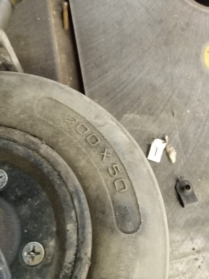 2 Hoveround Power Wheelchair MPV5 Forks & Casters wheels tires 200x50 ...