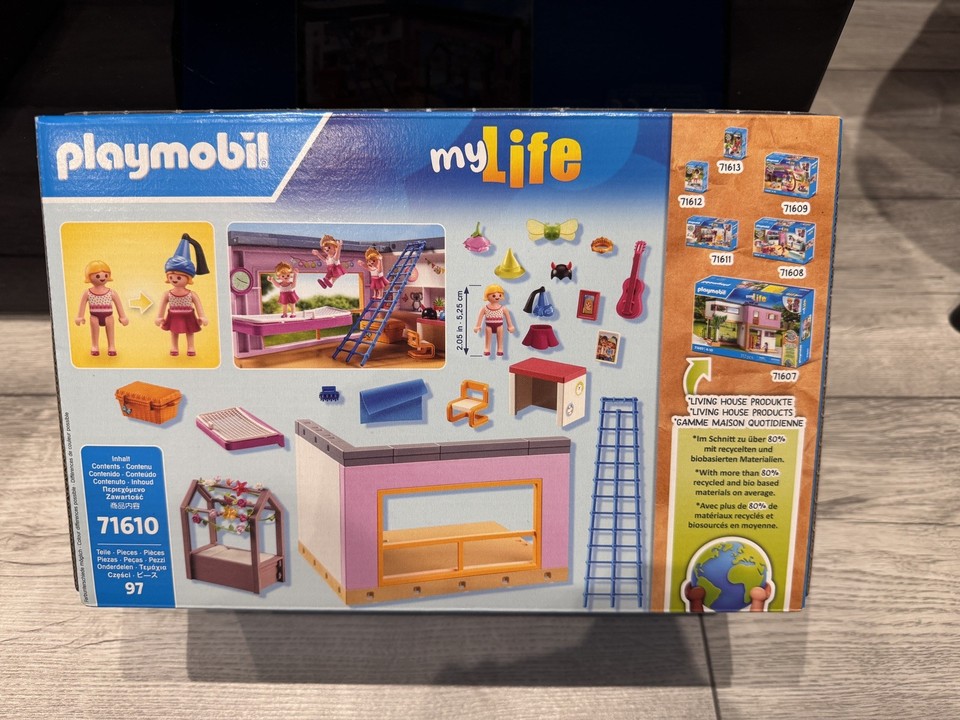 Playmobil 71610 My Life Children’s Room 97pcs (Age 4-10) NEW | eBay.de