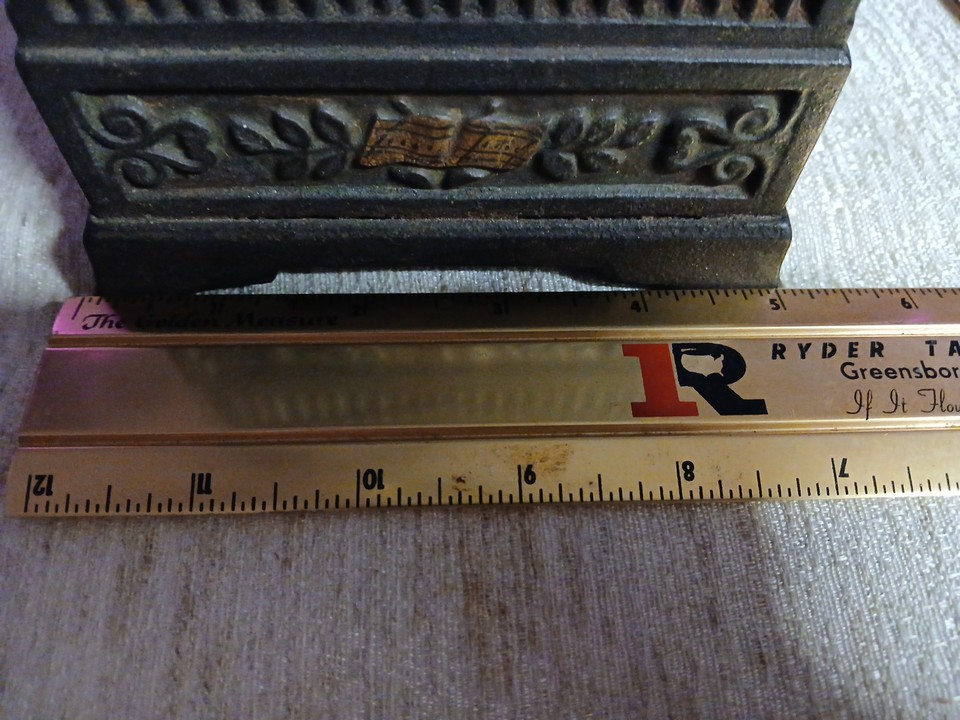 RARE c 1882 Antique Kyser & Rex Mechanical Organ Cast Iron Bank ...