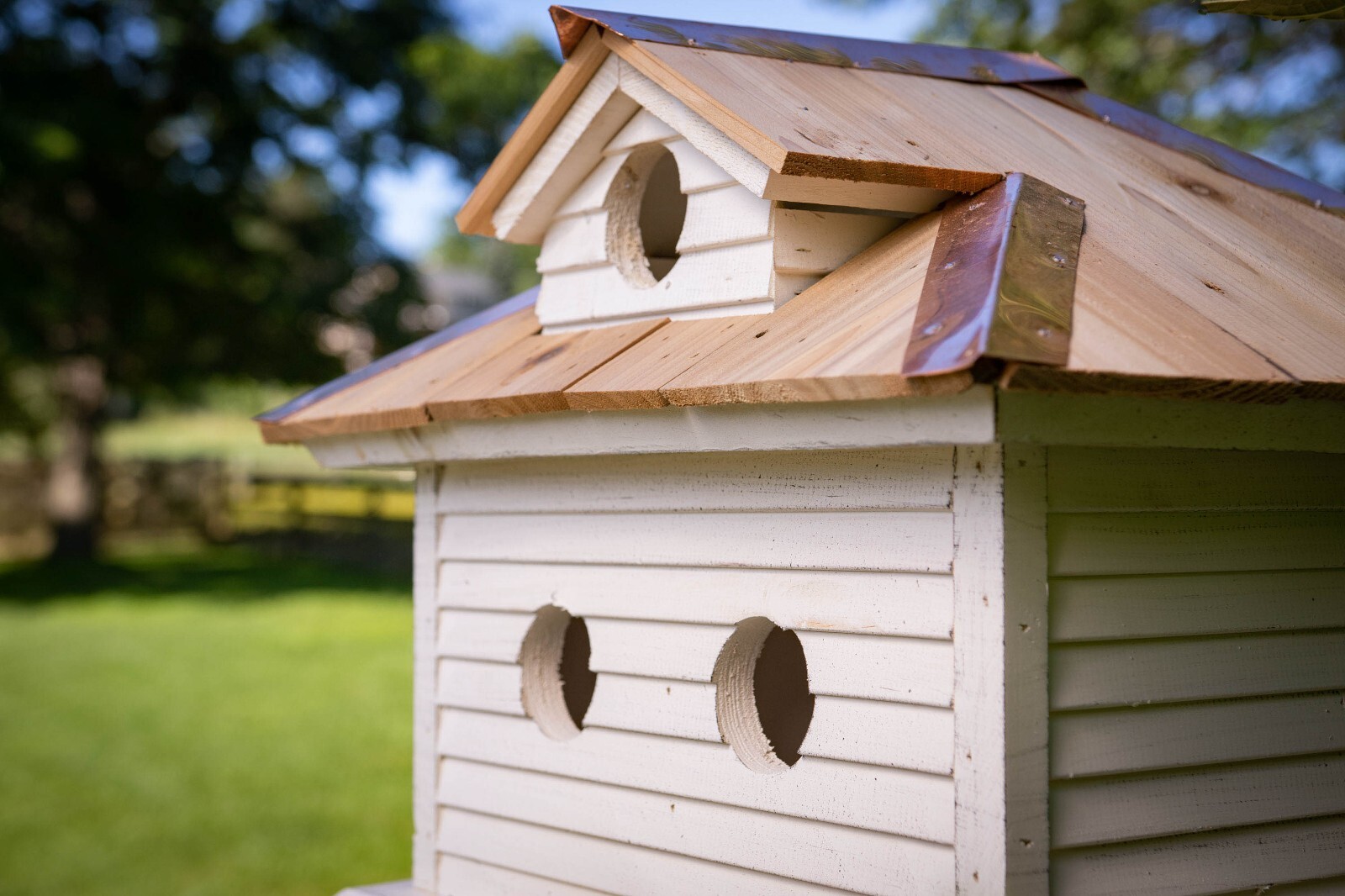 Martin Birdhouse, Elegant Pine Birdhouse, 5 Room Birdhouse for Martins ...