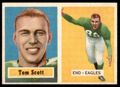 1957 Topps Tom Scott . Philadelphia Eagles #25 | eBay