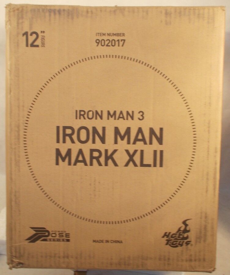 Hot Toys Iron Man 3 Movie 1:6 Scale Power Pose Mark XLII 42 PPS-001 ...