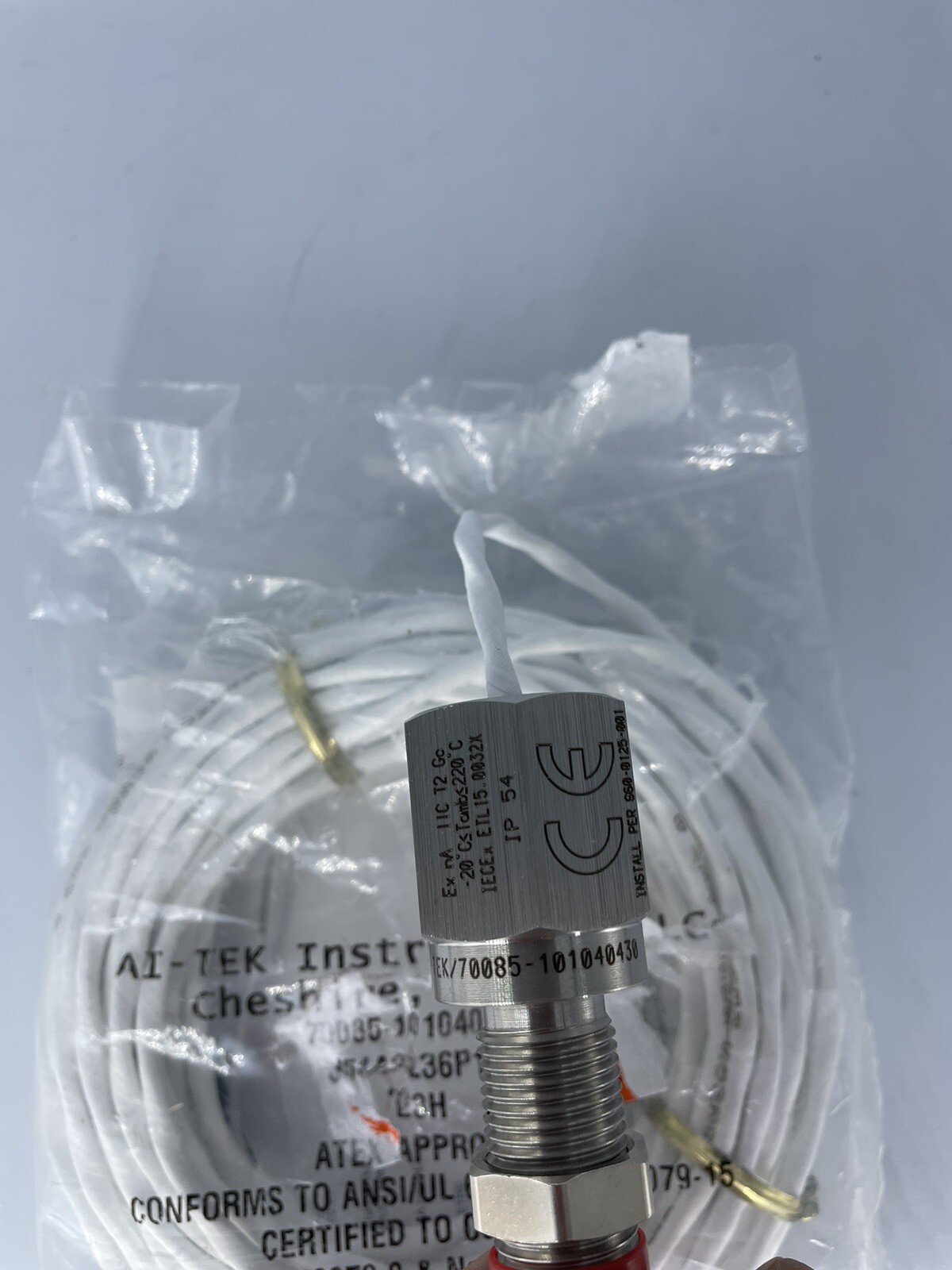 AI-TEK Instruments 70085-1010-40430 Passive Speed Sensor | eBay