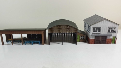 OO Gauge Timber Yard Building; Saw Mill, Vented Shed, Blower Plant ...