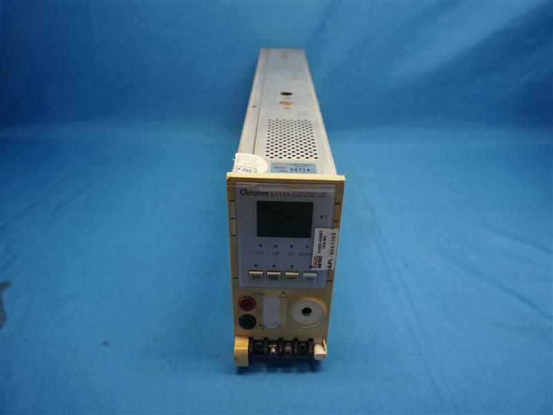 Chroma 63103 DC Electronic Load 30 DAYS WARRANTY EXPEDITED SHIPPING ...