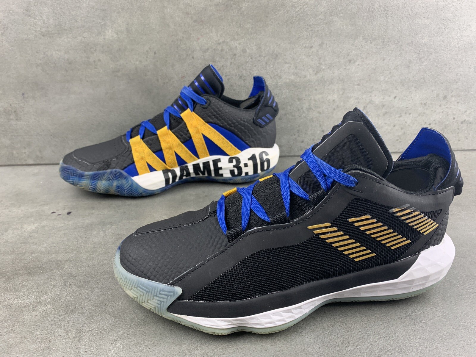 Adidas Sz 6.5 Dame 6 Stone Cold Damian Lillard Austin… - Gem