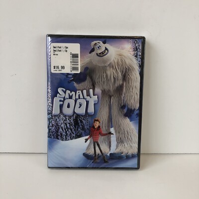 Small Foot DVD 2018 Yeti BIGFOOT sasquatch Small Foot New Sealed Kids ...