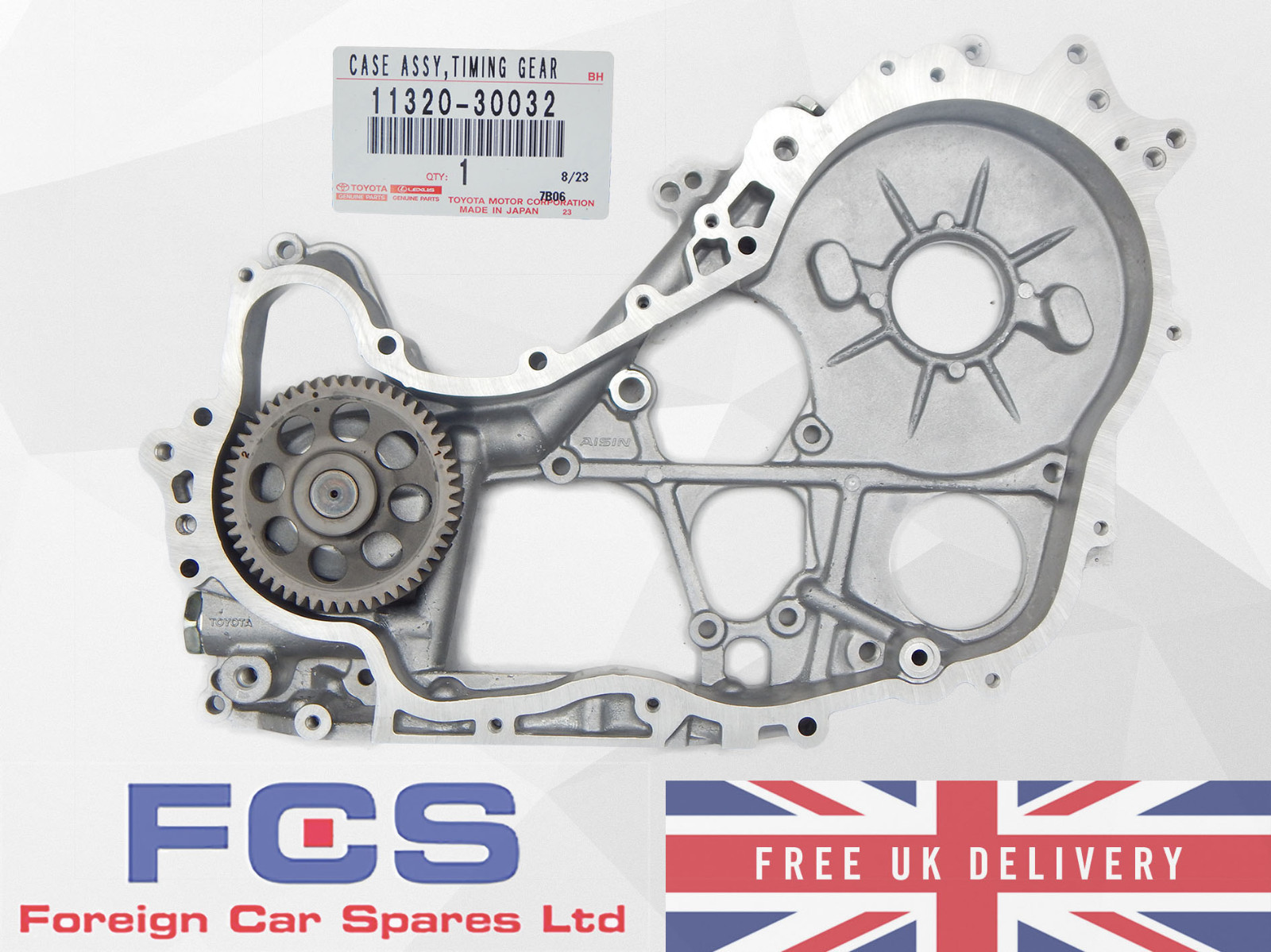 NEW GENUINE TOYOTA HIACE DYNA LAND CRUISER 1KD-FTV TIMING GEAR CASE ...