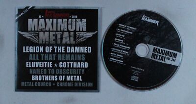 Maximum Metal Vol. 244 Ger Cardcover CD 2018 Metal Church Legion Of The ...