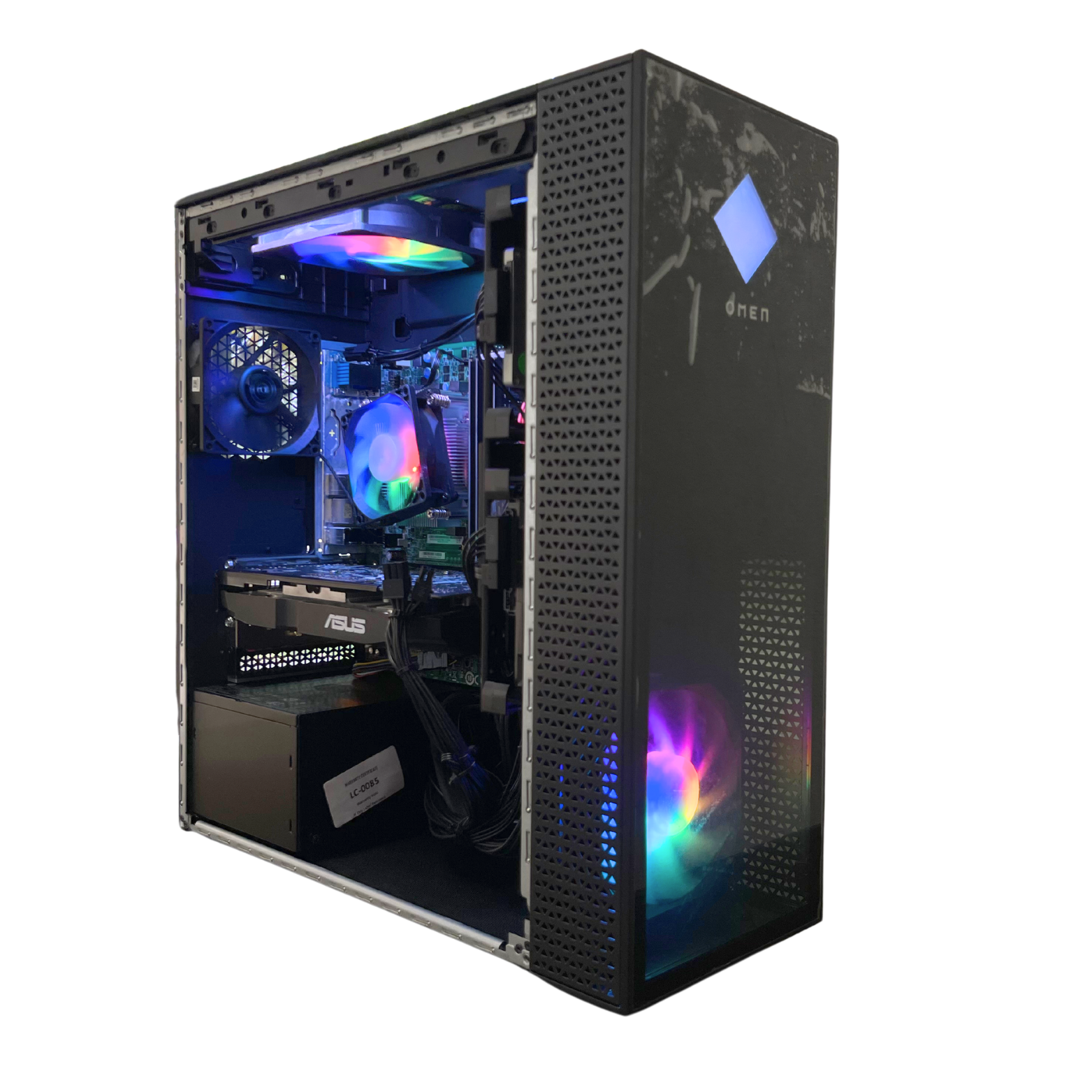 OMEN Gaming PC RGB Desktop Computer i7 32GB 1TB SSD 3TB HDD GTX 1070 ...