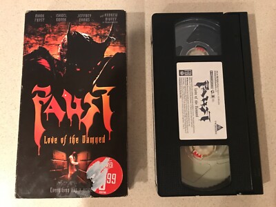 Faust - Love of the Damned (VHS, 2001) Mark Frost, Isabel Brook | eBay