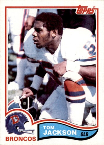 1982 Topps Football Tom Jackson Denver Broncos #80 | eBay