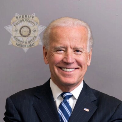 Joe Biden Mug Shot Sticker Decal, Bumper Sticker, Car, Donald Trump Mug ...