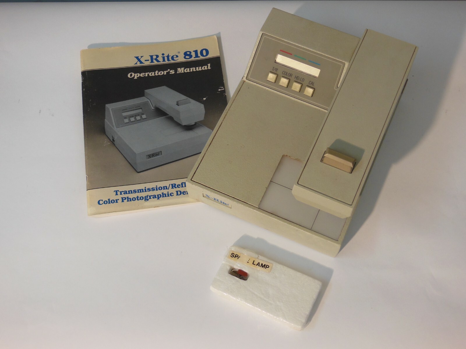 X-Rite 810 Transmission/Reflection Color Photographic Densitometer | eBay