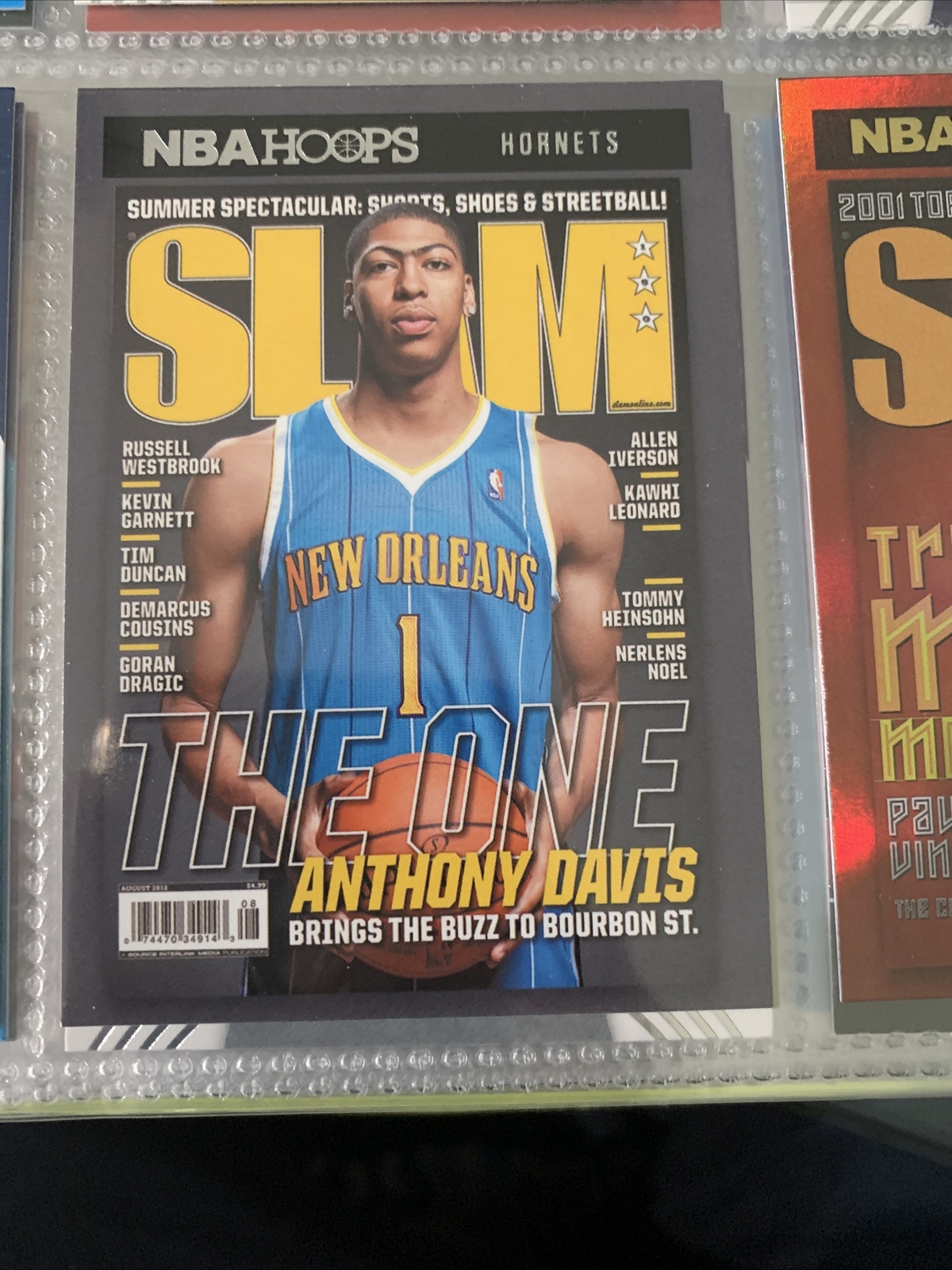2020-21 Panini NBA Hoops - Slam Anthony Davis #15 for sale online | eBay