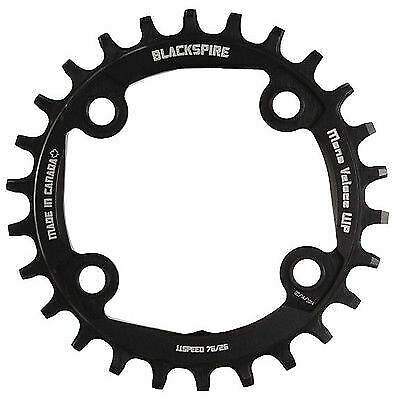 Blackspire Chainring Snaggletooth NWP 26t BCD 76 Black for sale online ...