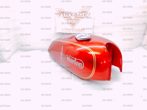 Gas Petrol Fuel Tank For Norton Commando Roadster 750 With Side Panel ...