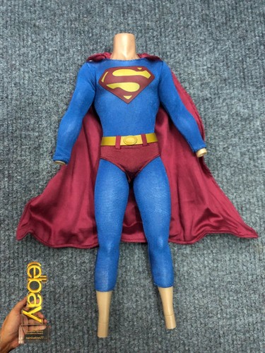 1/6 Hot Toys MMS207 Superman Evil Christopher Reeve Suit Cape for ...