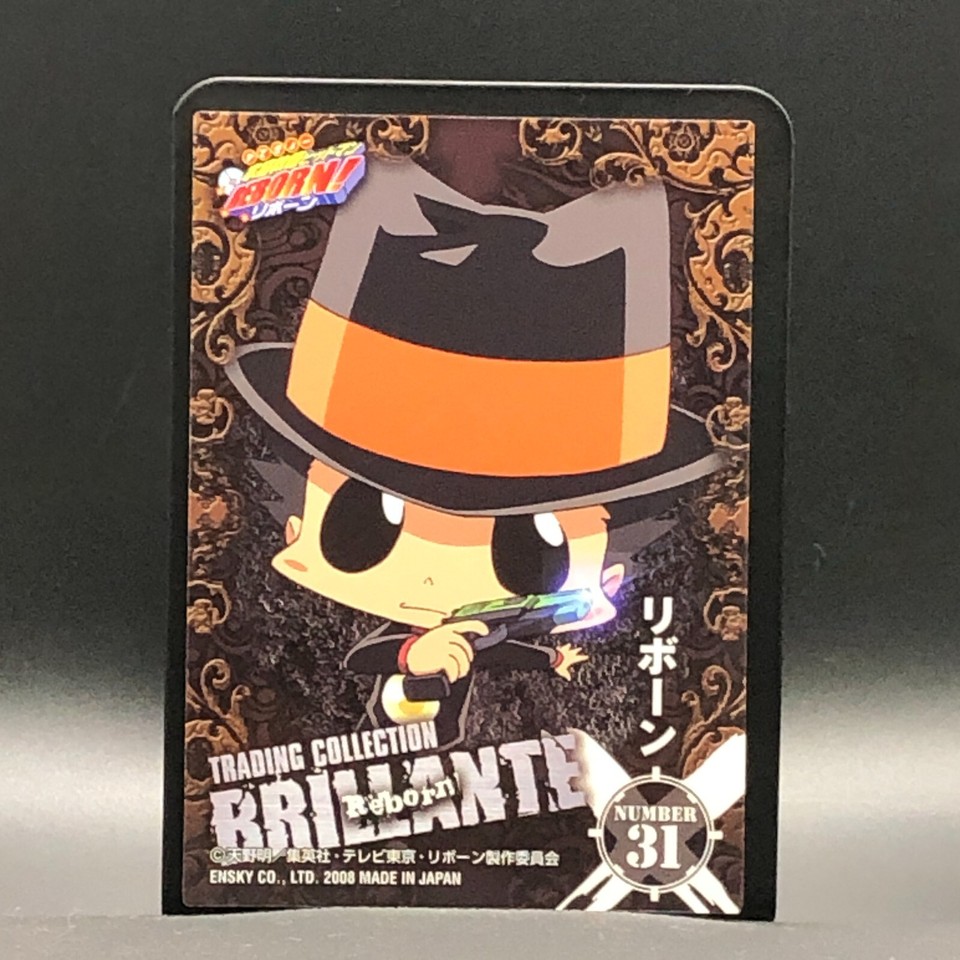 Reborn Katekyo Hitman Reborn! Card TCG Japanese ENSKY 2008 Anime #31 | eBay