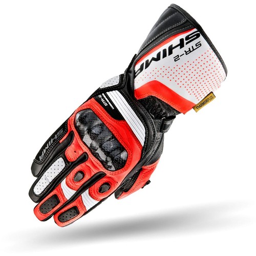 SHIMA STR-2 Motorcycle Gloves Men Leather Biker Armoured Ventilated ...