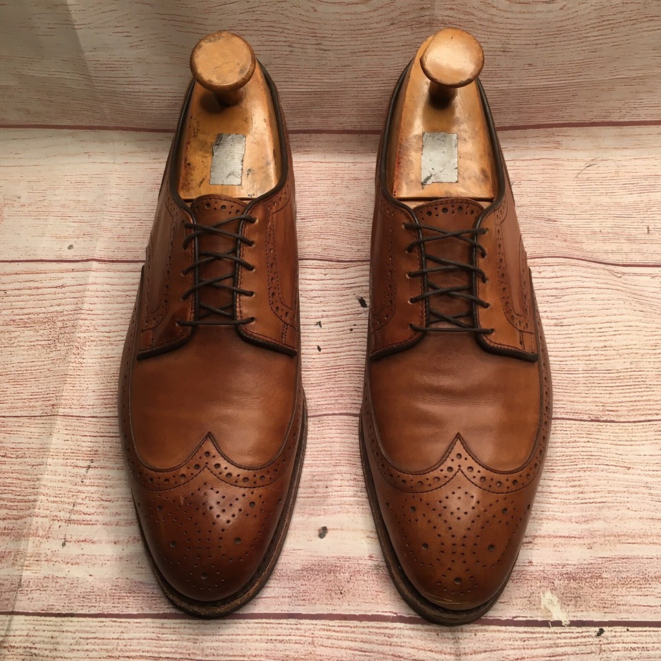 Allen Edmonds Mens Tan LOMBARD shoes Sz. 11.5 E | eBay