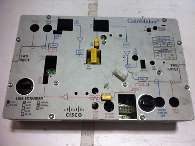 SA GAINMAKER Line Extender Amp 1GHz, 40/52 Split, Thermal AGC ...