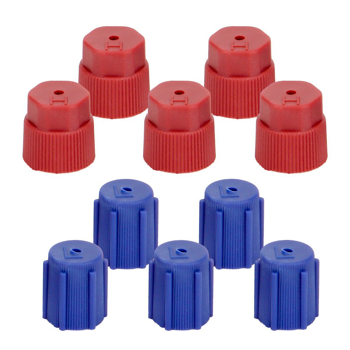 10PCS Automotive A/C Charging Port Service Caps Set, R134a,13mm 16mm ...