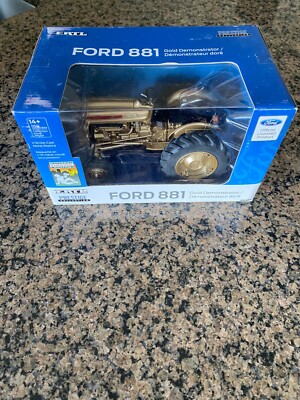 1/16 ERTL FORD 881 GOLD DEMONSTRATOR TRACTOR | eBay