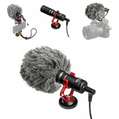 Camera Rig Microphone for Ghost Hunting Equipment 3.5mm Livestream Film ...